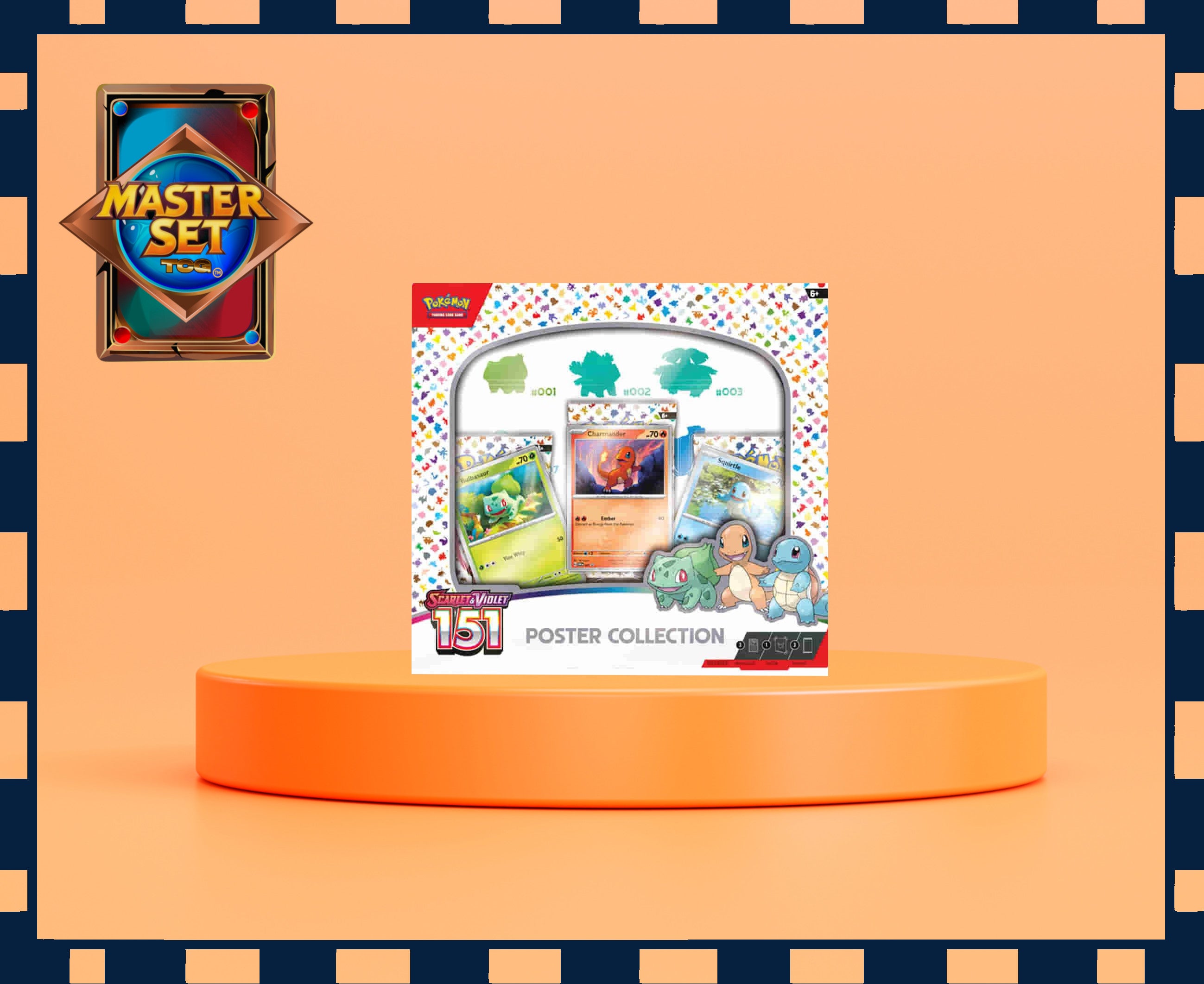 151 Poster Collection Pokemon Trading Card Game – Master Set TCG LLC