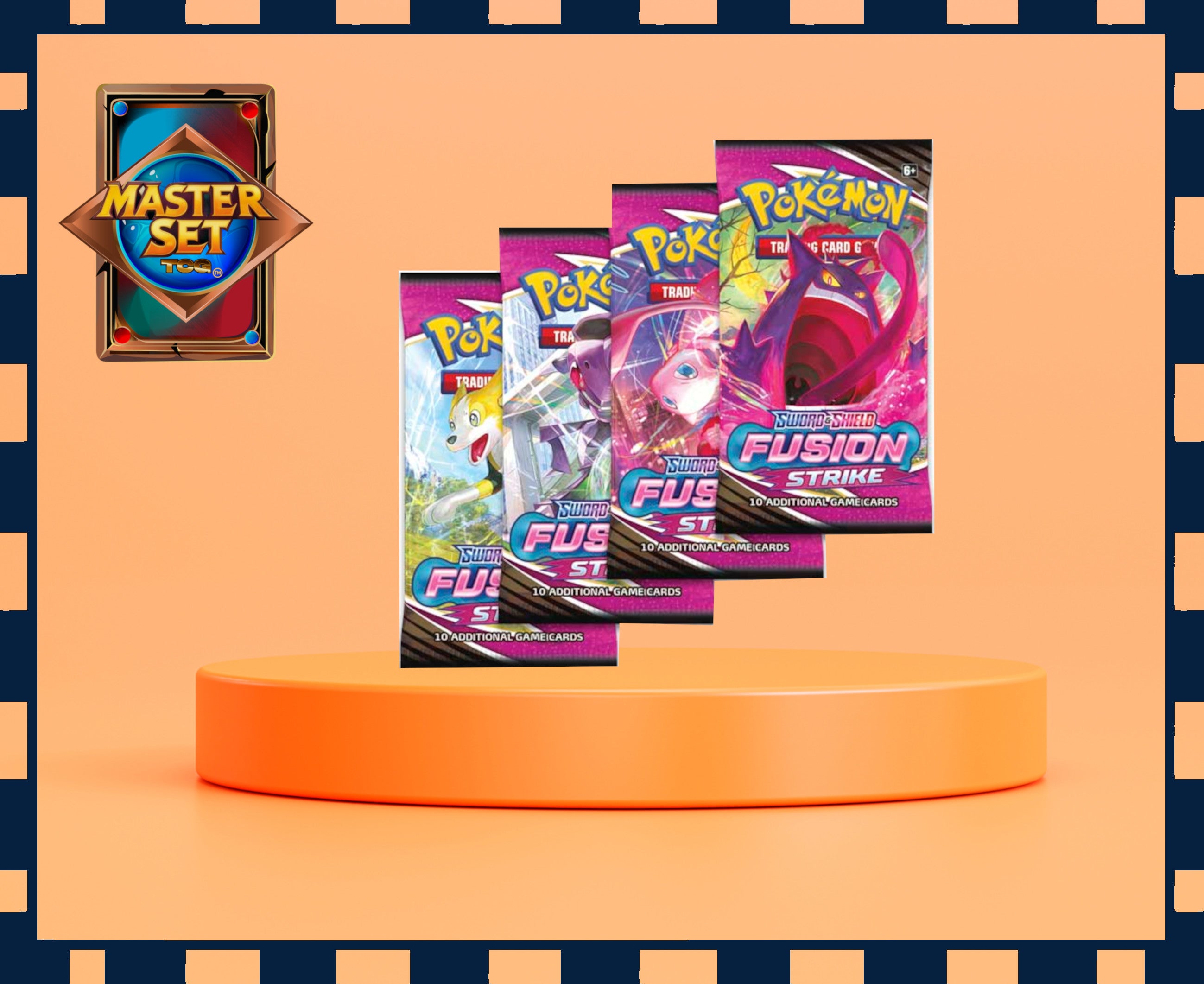 Fusion Strike Booster Pack Pokemon Trading Card Game – Master Set TCG LLC